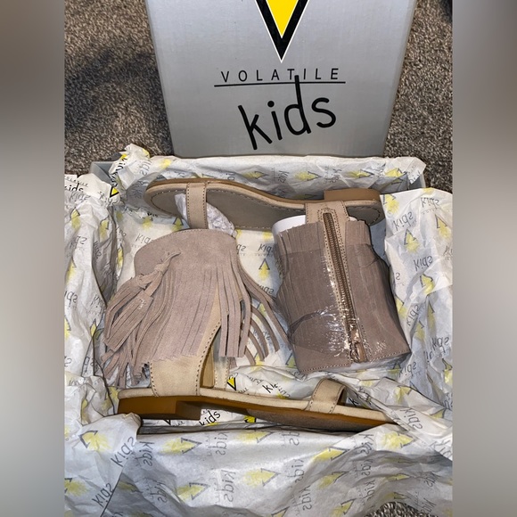 Volatile | Shoes | Volatile Kids Fringe Sandal Sz 3 | Poshmark
